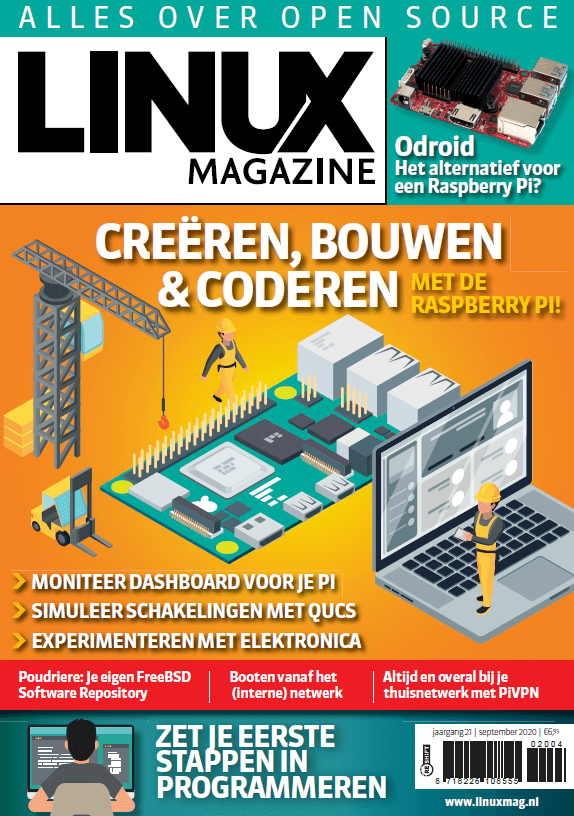 Have you seen us in the Dutch Linux Magazine? | Laptop with Linux
